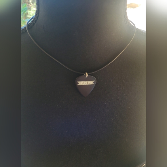 Black Sabbath | Jewelry | Tony Iommi Reversible Guitar String Pick ...